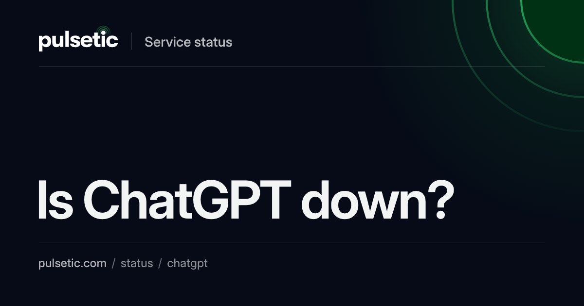 Is ChatGPT Down? Elevated errors in API Platform login and ...